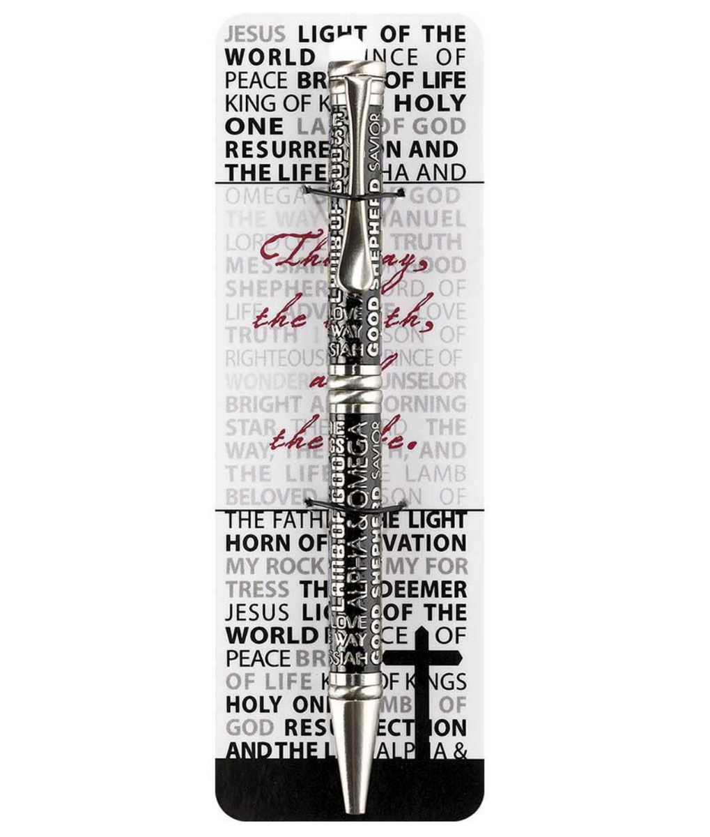 Names of Jesus Pen – Simply Uncaged Christian Gifts