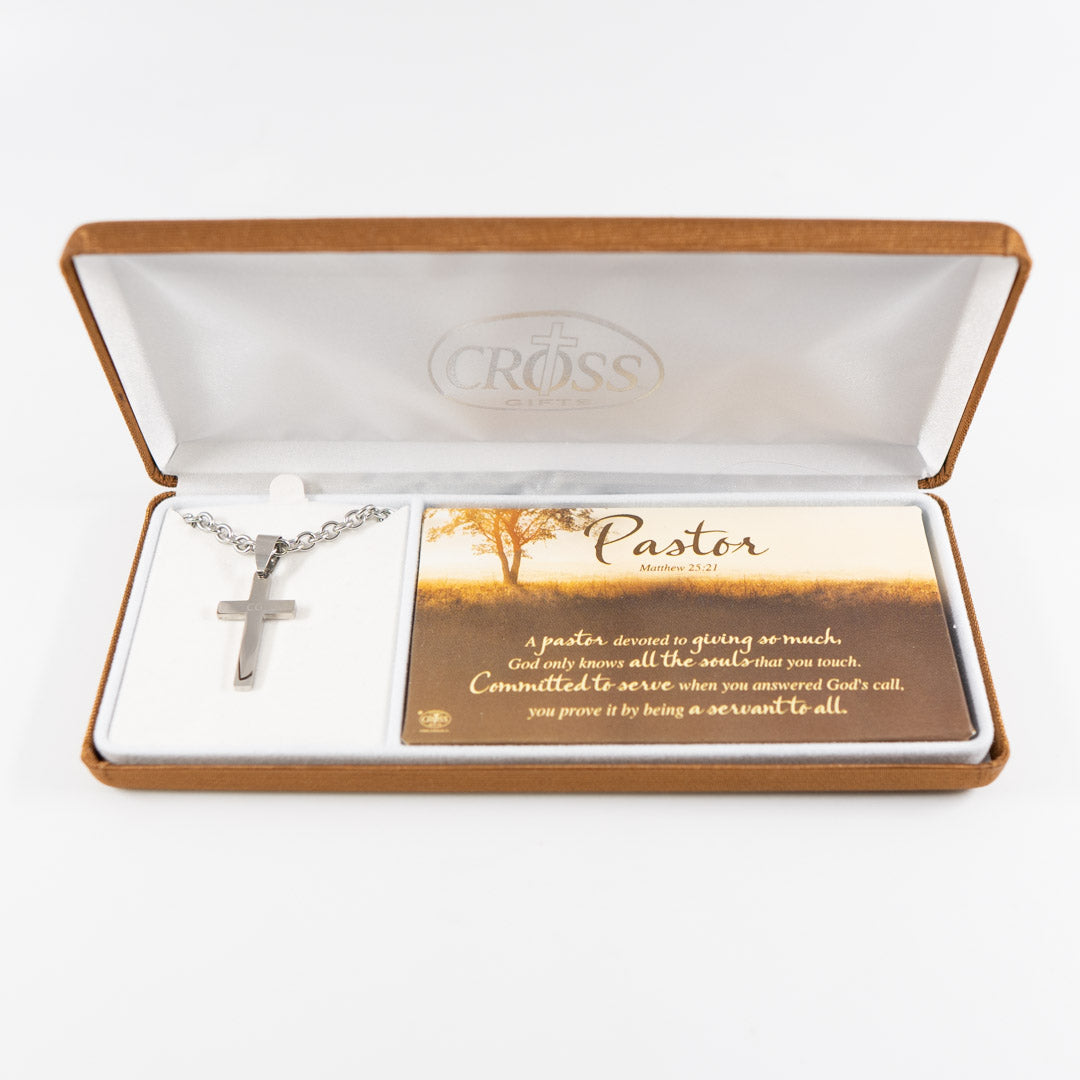 Pastor Cross Necklace – Simply Uncaged Christian Gifts