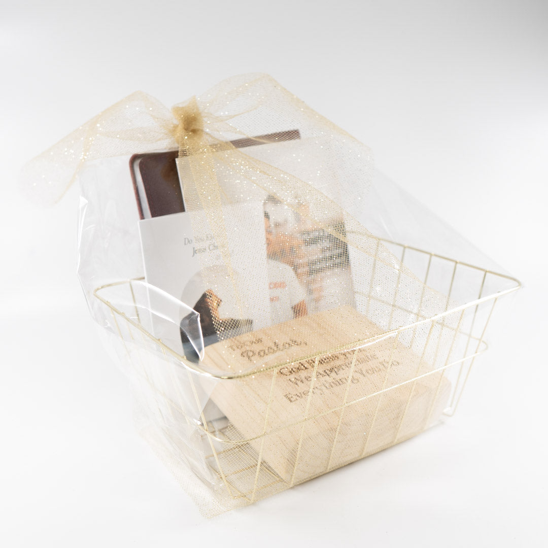 Pastor Appreciation Personalized Gift Basket – Simply Uncaged Christian ...