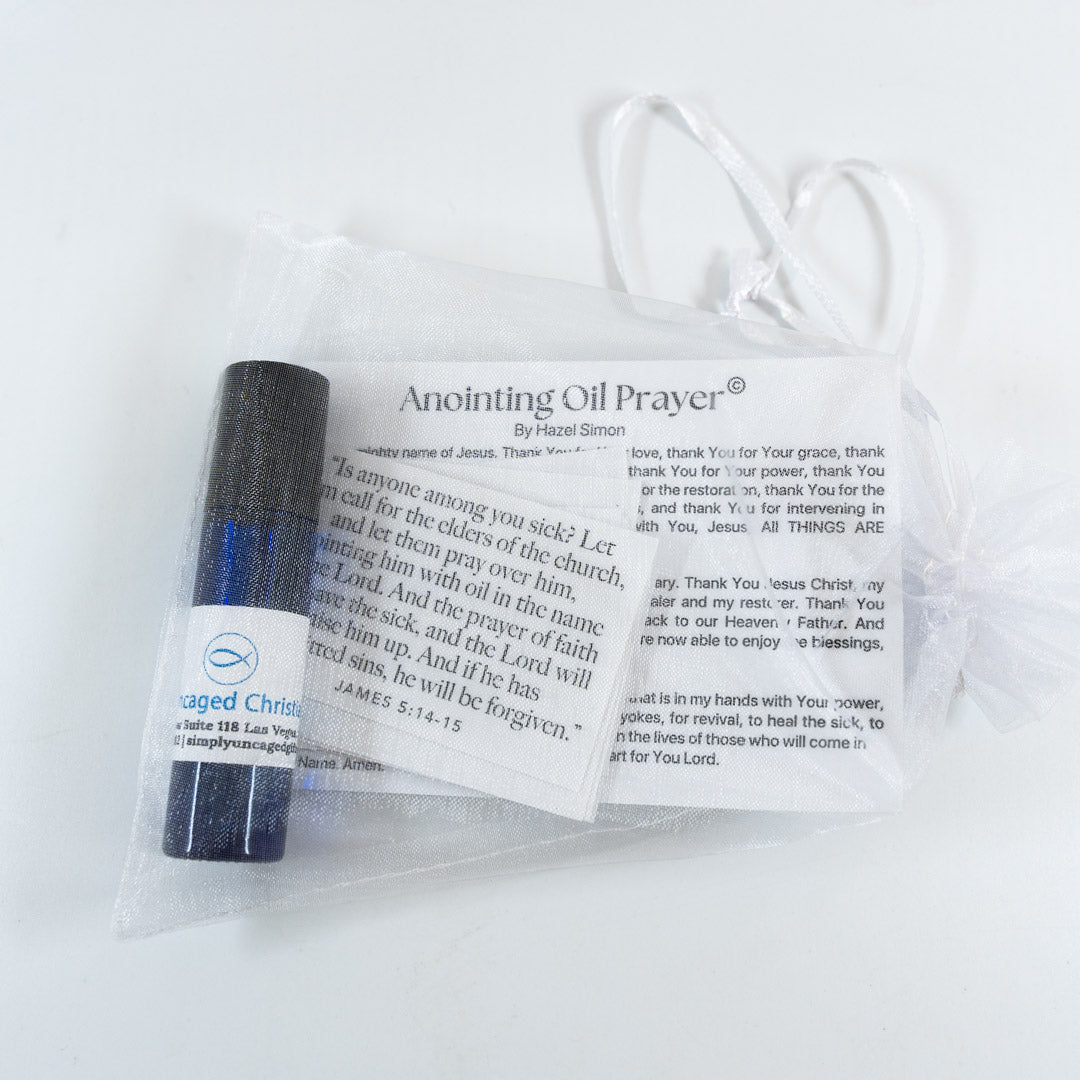 Anointing Oil Kit – Simply Uncaged Christian Gifts