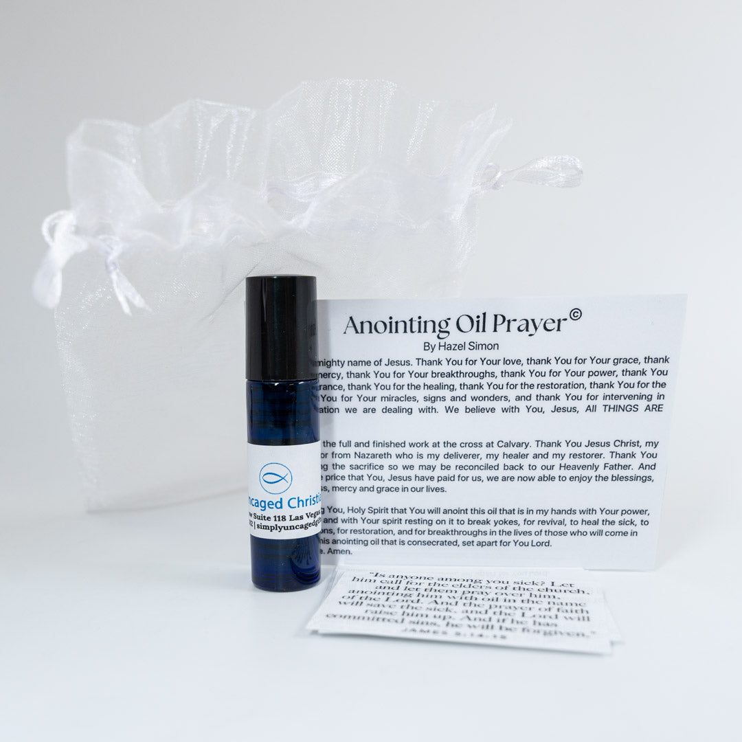 Anointing Oil Kit – Simply Uncaged Christian Gifts