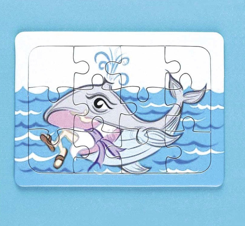 Praizes Jigsaw Puzzle Jonah & The Whale – Simply Uncaged Christian Gifts