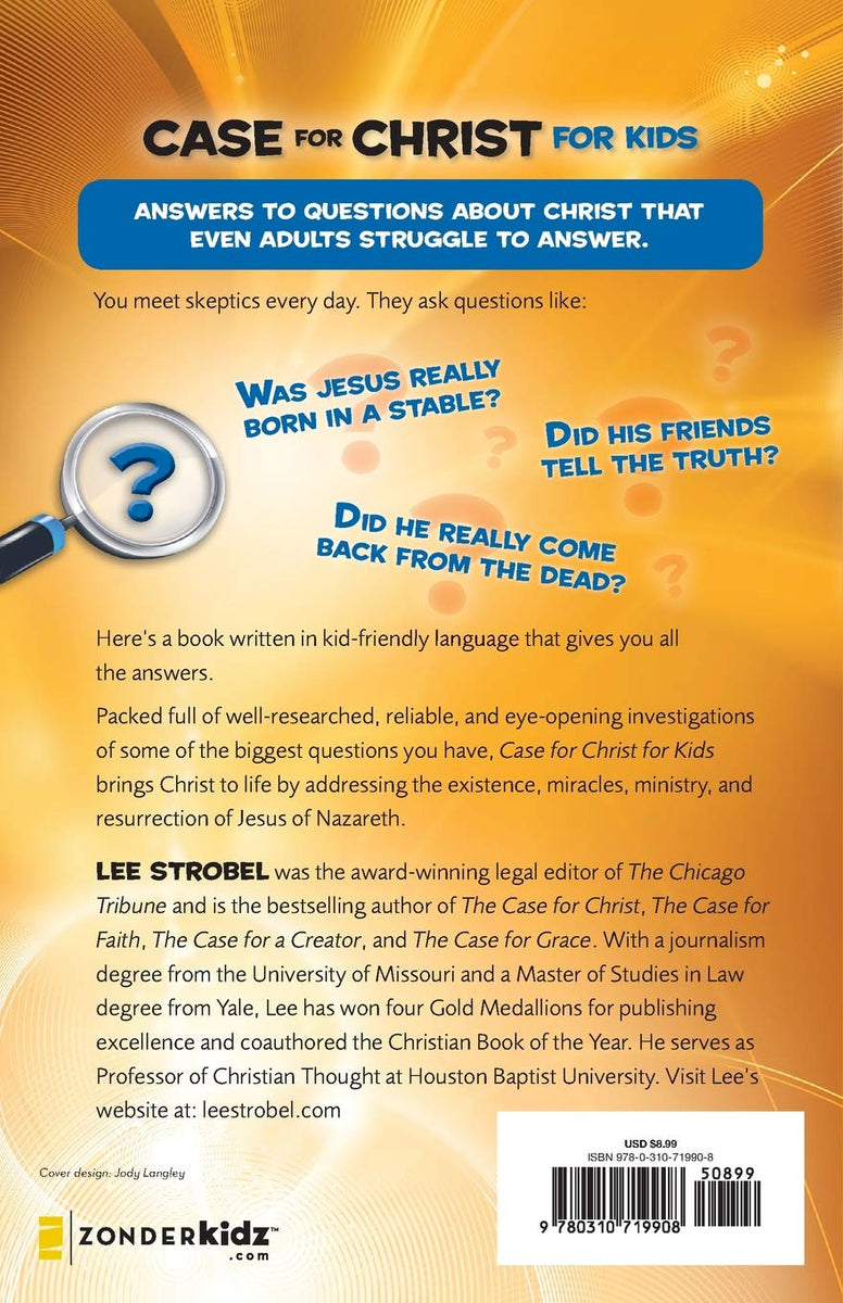 Case for Christ for Kids (Updated & Expanded) - Lee Strobel, Robert Su ...