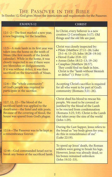 Christ In The Passover Pamphlet – Simply Uncaged Christian Gifts