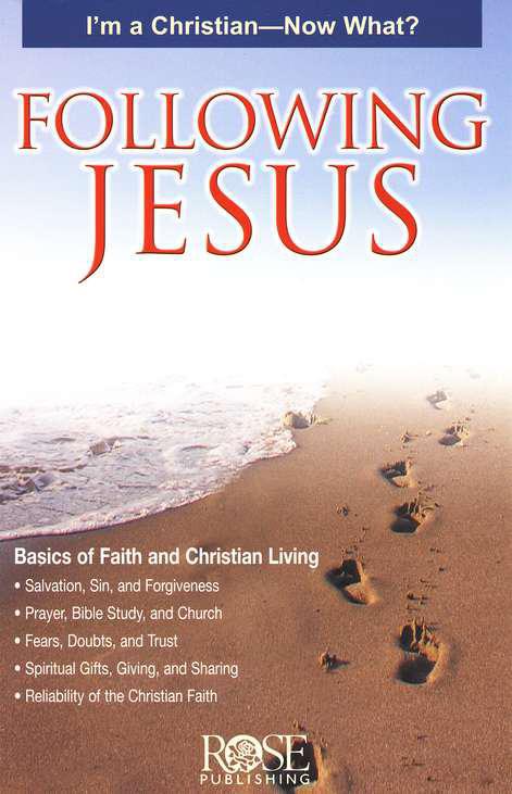 Following Jesus Pamphlet – Simply Uncaged Christian Gifts