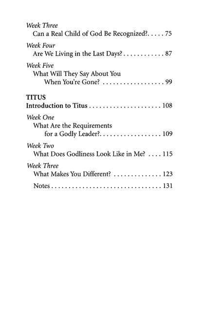 Walking In Power, Love, & Discipline: 1 & 2 Timothy and Titus - Kay Ar ...