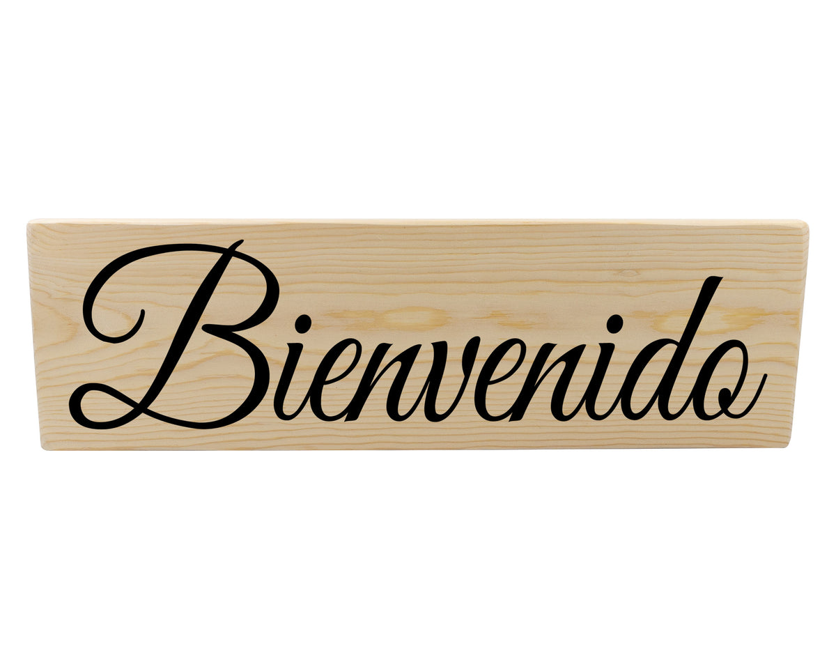 Bienvenido Spanish Wood Decor – Simply Uncaged Christian Gifts