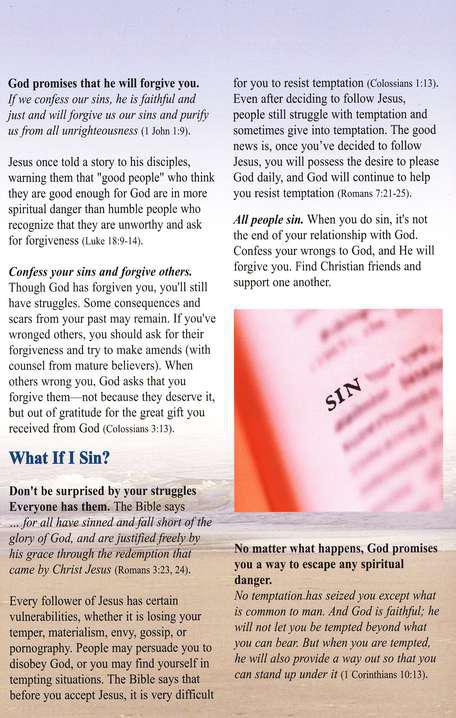 Following Jesus Pamphlet – Simply Uncaged Christian Gifts