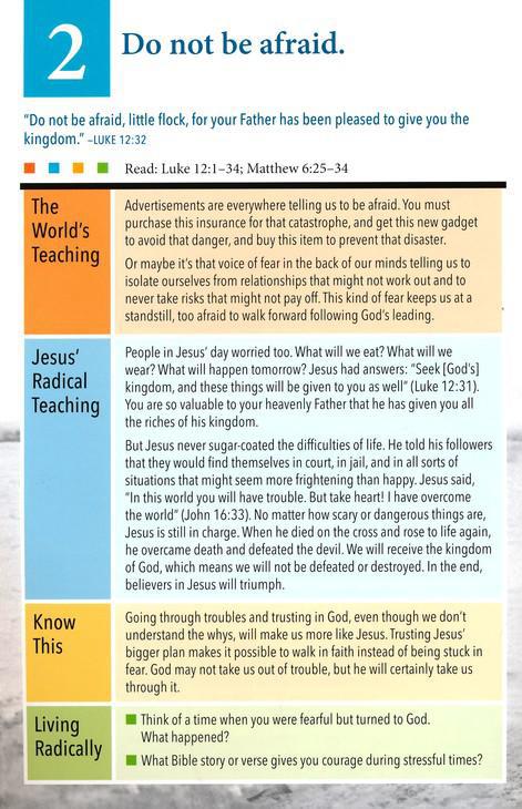 12 Radical Teachings of Jesus Pamphlet – Simply Uncaged Christian Gifts